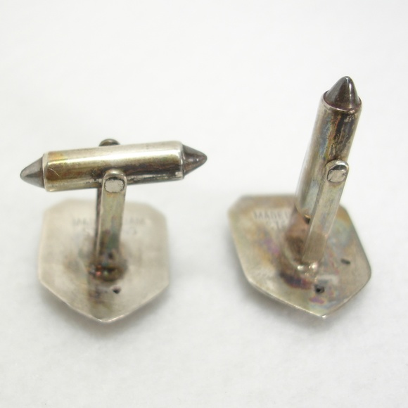 Accessories | Vtg Siam Sterling Black Niello Dancer Cufflincks | Poshmark